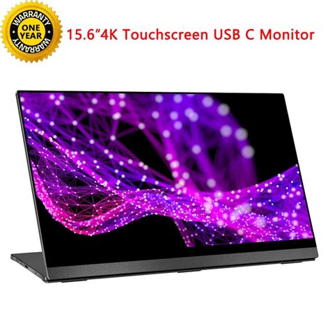 Touchscreen 4k Portable Monitor Uhd Ips 15 6 Gaming Screen Display Hdmi Usb C £233 35 Picclick Uk