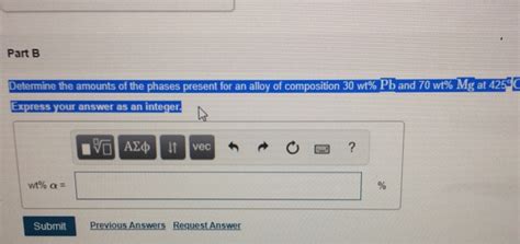 Solved Part B Express Your Answer As An Integer Vec Submit