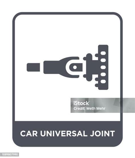 흰색 바탕에 자동차 조인트 아이콘 벡터 자동차 조인트 유행 가득 차 부품 컬렉션에서 아이콘 기계공에 대한 스톡 벡터 아트 및