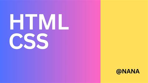 Htmlcss 9 Css로 크기 간격 배경 선 스타일 적용하기 Youtube