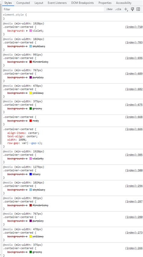 Wip Mobile First Desktop Gets Overridden By Closest Lower Breakpoint