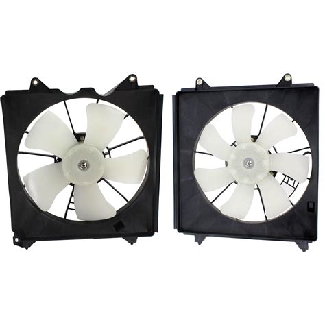 Cooling Radiator Fan Assembly For 2008 2012 Honda Accord Left And Right
