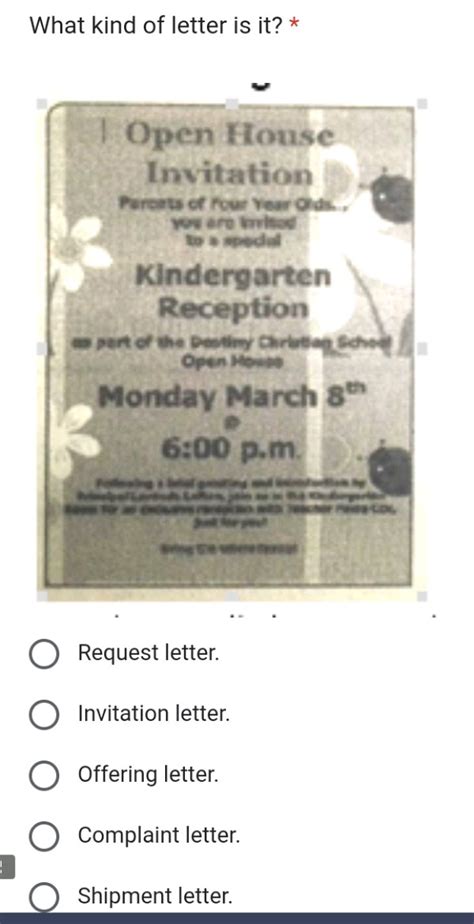 What Kind Of Letter Is It Request Letter StudyX