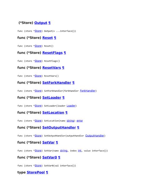 Store Computer Technology Essays Store Output ¶ Func Store Store Outputv Func