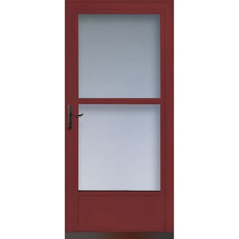 Red Screen Door With Glass Panels Sliding Glass Door Blinds Aluminum