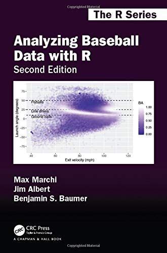 Analyzing Baseball Data With R Second Edition Chapman And Hallcrc The R Series Ebook Data