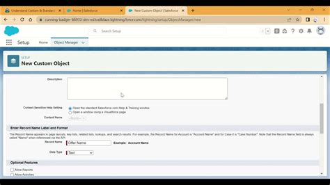 Data Modeling Understand Custom And Standard Objects Salesforce Developer Youtube