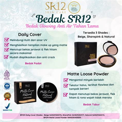 Jual Bedak Padat Sr12 Bedak Sultan Bedak Foundation Sr12 Bedak