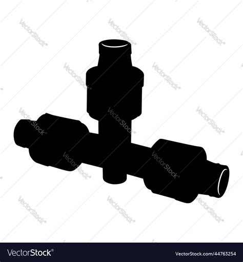 Hose Fitting For Irrigation System Coupling Vector Image