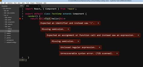 Установка проверки кода линтера для sublime text 3