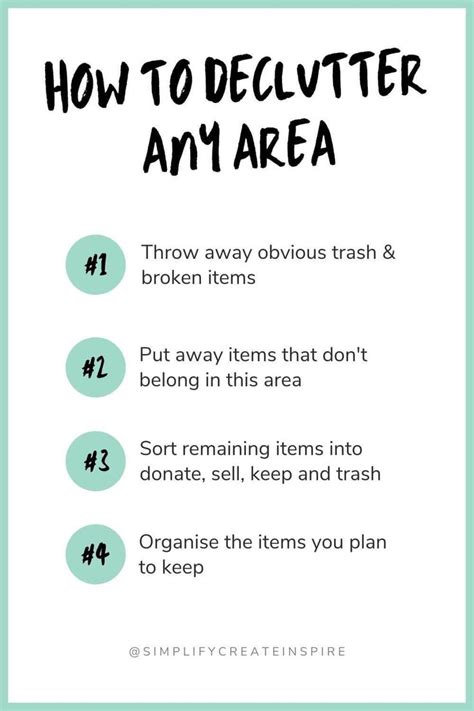 The Day Decluttering Challenge Free Printable Declutter Checklist Declutter Checklist