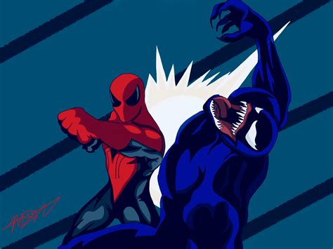 Venom Vs Spiderman 4k 2020 Hd Artist 4k Wallpapers Images Images