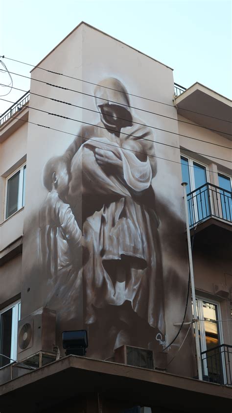 Asia Minor Mother S Hug By SimpleG Street Art Cities