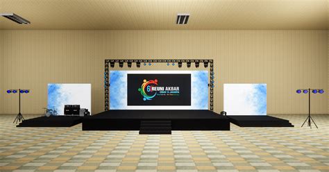Desain Panggung Event Indoor M2pro Stage Jakarta Desain Panggung Event Indoor M2pro Stage Jakarta