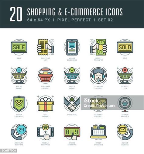 플랫 라인 아이콘 세트 트렌디한 모던 여윔 선형 뇌졸중 벡터 벡터에 대한 스톡 벡터 아트 및 기타 이미지 벡터 0명 곧은 Istock