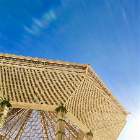 Instagram Users Reveal Temporary Structures At Burning Man 2017