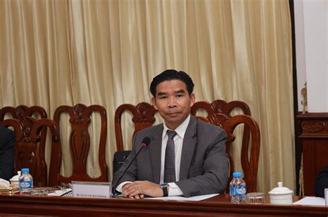 ພິທີພົບປະລະຫວ່າງຄະນະກວດກາສູນກາງພັກ ອົງການກວດກາແຫ່ງລັດ ສປປ ລາວ ກັບ ຄະນະກຳມະການປະຈຳພັກແຂວງ