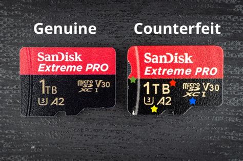 Identifying Counterfeit MicroSD Cards