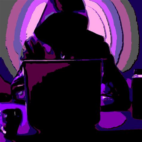 Download Hacker Purple Laptop Royalty Free Stock Illustration Image Pixabay