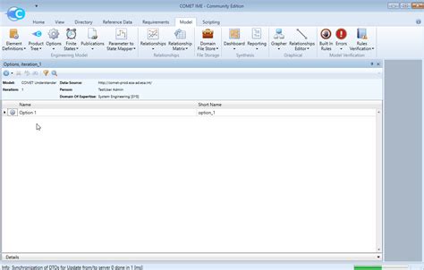 Options Comet Documentation For Cdf