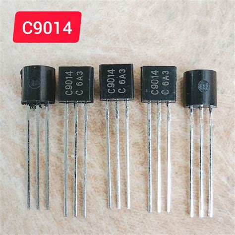 Jual Transistor C9014 Tr 9014 5 Pcs Shopee Indonesia