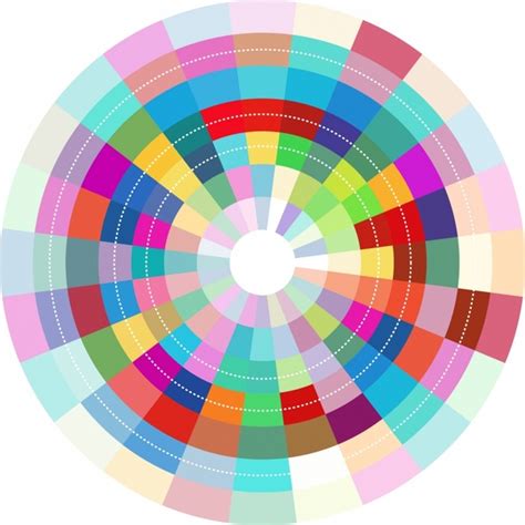 Colorful Abstract Circle Design Free Vector In Adobe Illustrator Ai