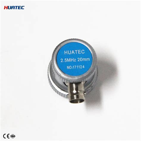 Ut Straight Angle Beam Ultrasonic Transducer Probe Dual Crystal 1 10 Mhz Digital Sensor For