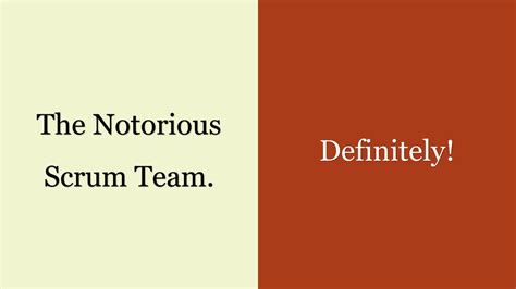 article 9 the notorious scrum team definitely