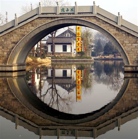 济南市大明湖水西桥老百晓集桥