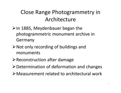 Close Range Photogrammetry Avinash Ppt