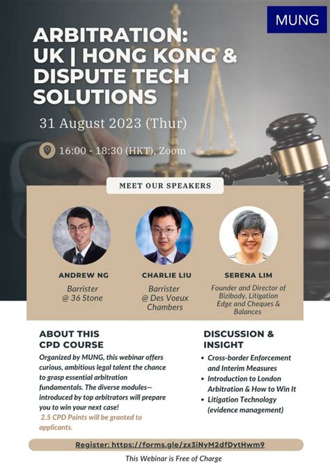 Chi Tsun Julian Lam On Linkedin Brought To Your Our Upcoming International Arbitration Webinar