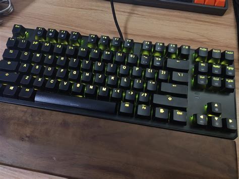 Tecware Phantom 87 TKL Red Linear Switch Computers Tech Parts Accessories Computer