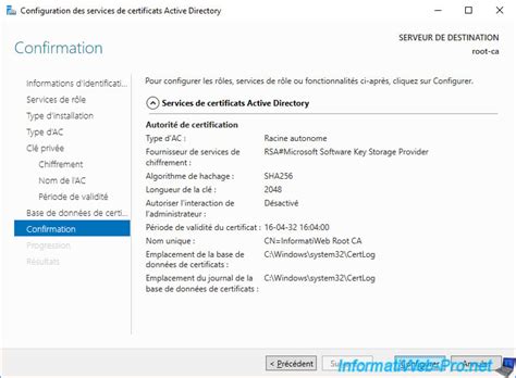 Install And Configure A Root Certificate Authority Ca And A Secondary Ca On Windows Server