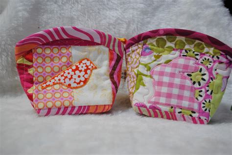 Sew Me Something Good Pair Of Patchwork Pouches