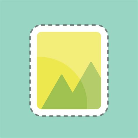 Album Photo Découpé En Ligne Dautocollants Adapté Au Symbole De Retouche Photo Conception