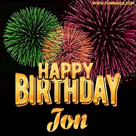 Happy Birthday Jon S For Him Download On