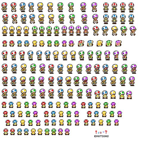 Editing Toad Sprites Free Online Pixel Art Drawing Tool Pixilart