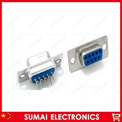 Db Female Pin Serial Port Db Connector Jack Wire Bonding Rs