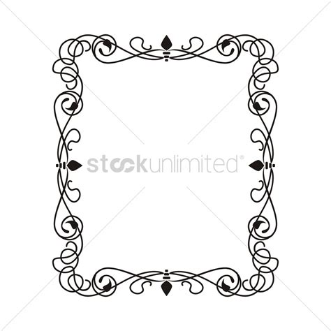 Classic Border Vector At Collection Of Classic Border