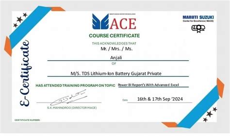 Powerbi Advancedexcel Dataanalytics Continuouslearning Mace