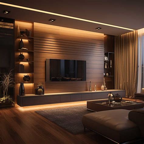 Illuminate Your Space With Wooden Led Panel Design