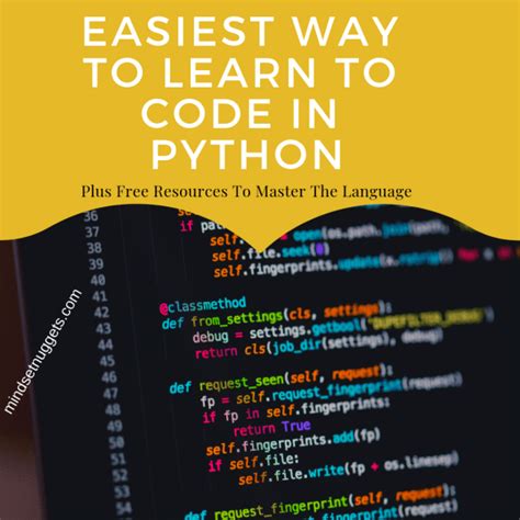 easiest way to learn to code in python artofit