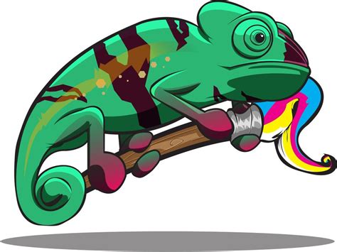 Как нарисовать хамелеона • Картинки для срисовки