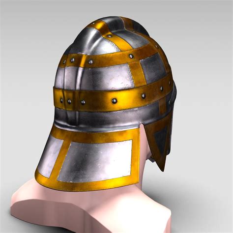 바이킹 보스 헬멧 3d 모델 10 Max 3ds Fbx Obj Free3d