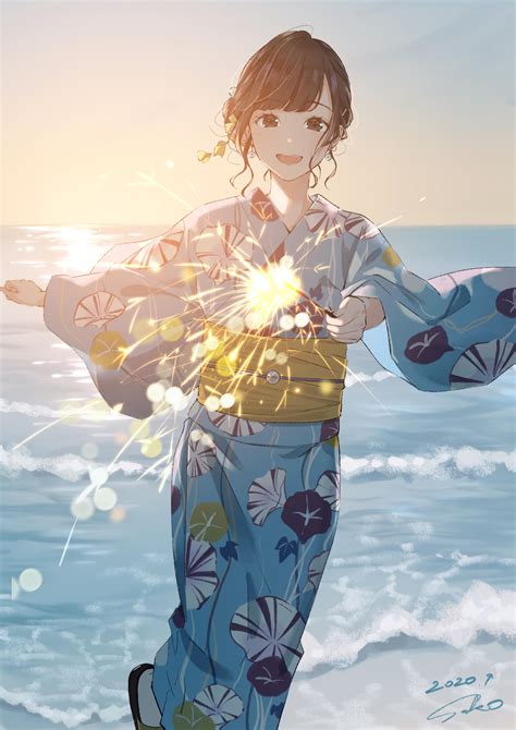 Anime Girl Yukata Wallpapers Top Free Anime Girl Yukata Backgrounds