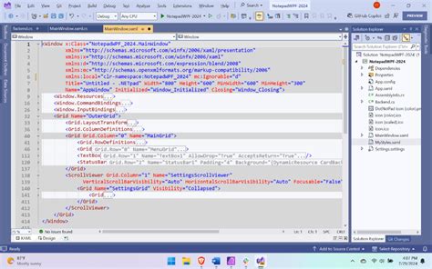 Xaml Code