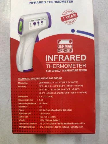Rgb Infrared Thermometer At ₹ 800 Piece Pimpri Chinchwad Id 2856059333530