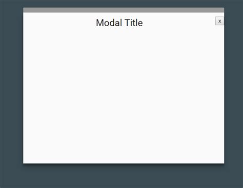Github Pjaerr Vanilla Modal A Material Design Esque Modal That Only Uses Html Css And Js