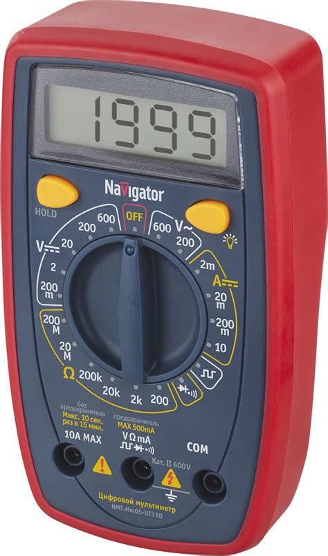 Мультиметр Nmt Mm05 Ut33d Ut33d артикул 93581 Navigator Group