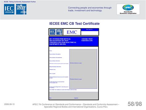 Iecee Cb Scheme Taking Conformity Assessment Further Ppt Download
